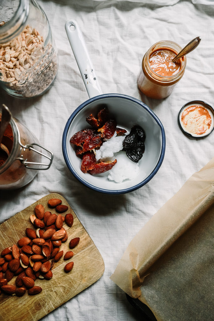 No-Bake Nut Truffle Squares • sweetpea darlingheart